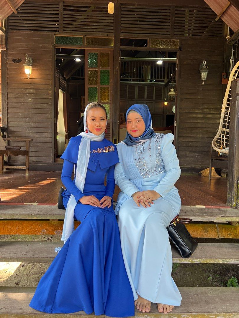 Fiziwoo Royal Blue Raya Dress, Women's Fashion, Dresses & Sets, Dresses ...