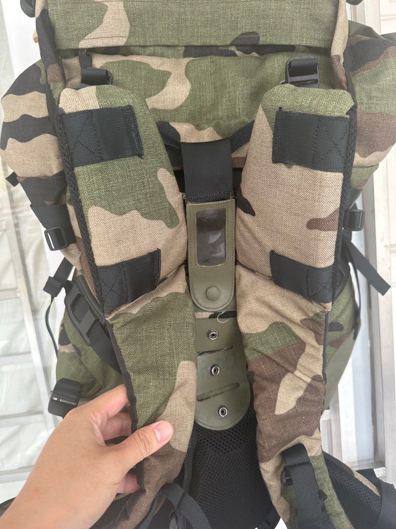 French vintage military backpack, Men's Fashion, Bags, Backpacks on ...