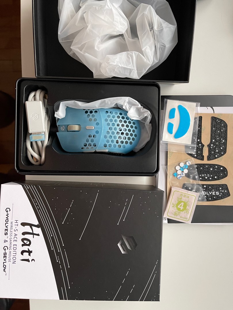 G Wolves Hati S HTS Ace Wireless Blue, Computers & Tech, Parts ...