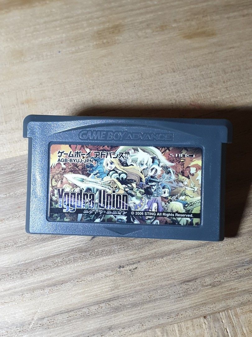 Gameboy Advance YGGDRA UNION Retro RPG, Video Gaming, Video Game ...