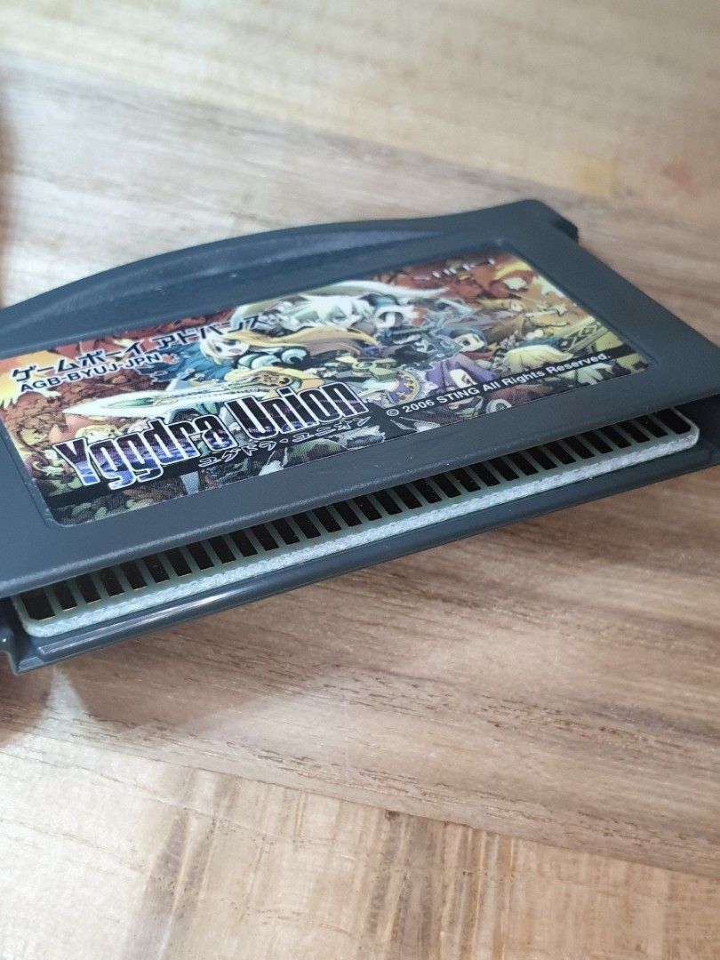 Gameboy Advance YGGDRA UNION Retro RPG, Video Gaming, Video Game ...