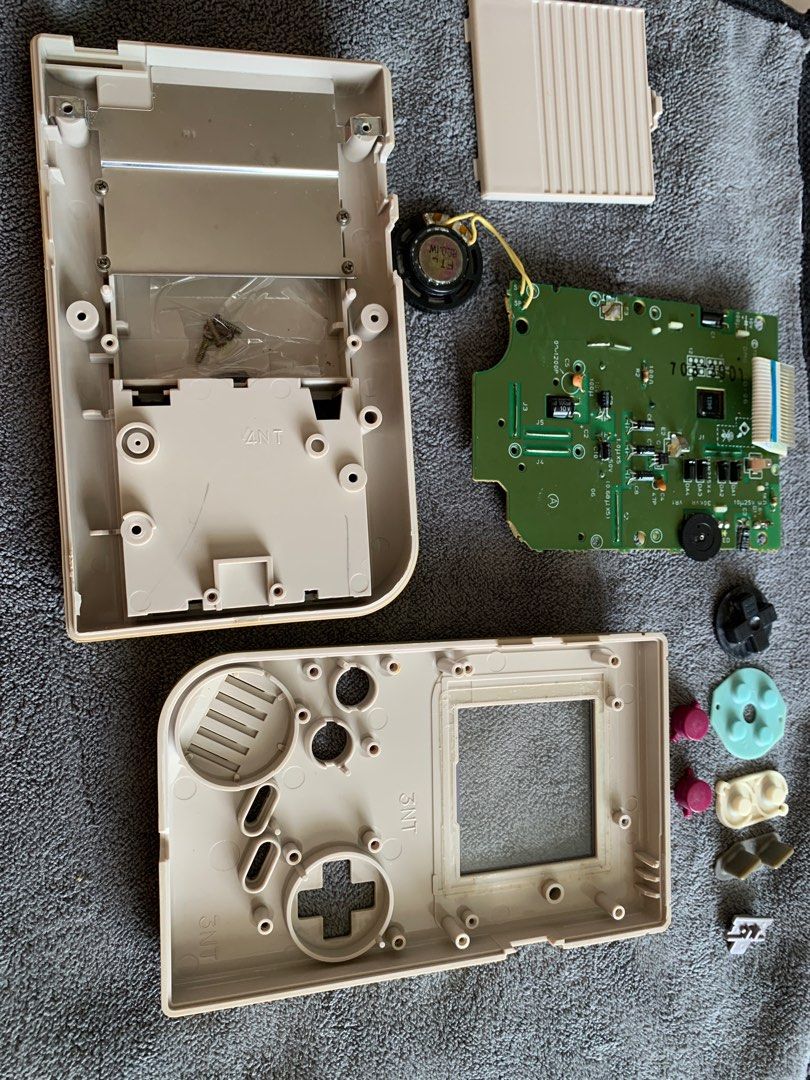 Gameboy DMG console Parts and case, Video Gaming, Video Game Consoles ...
