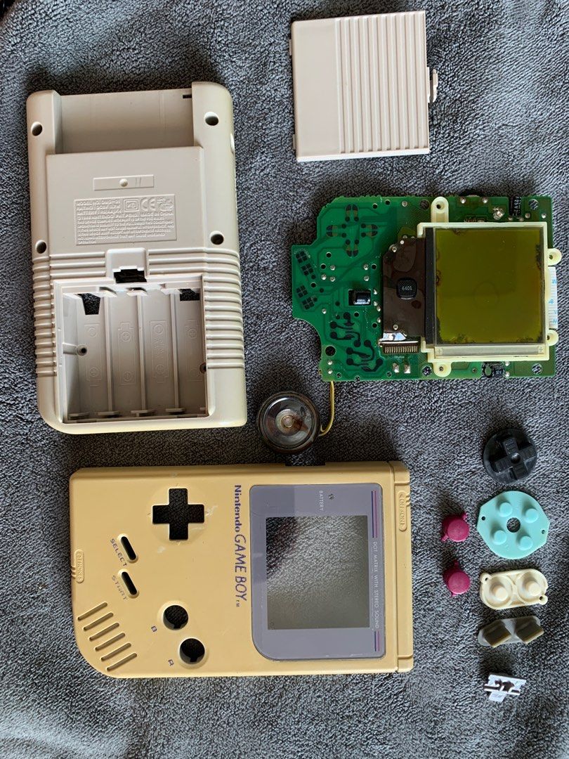 Gameboy DMG console Parts and case, Video Gaming, Video Game Consoles ...