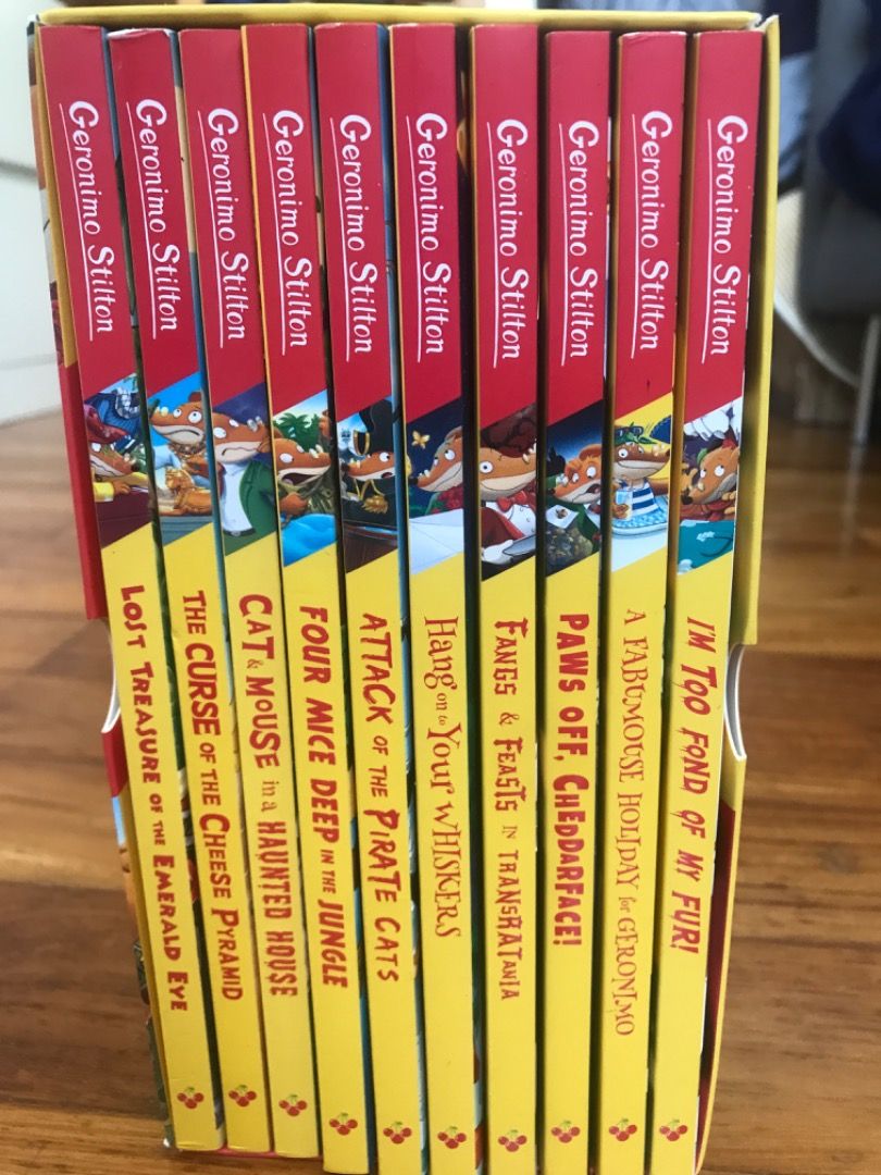 Geronimo Stilton Book Collection Series 1, Hobbies & Toys, Books ...