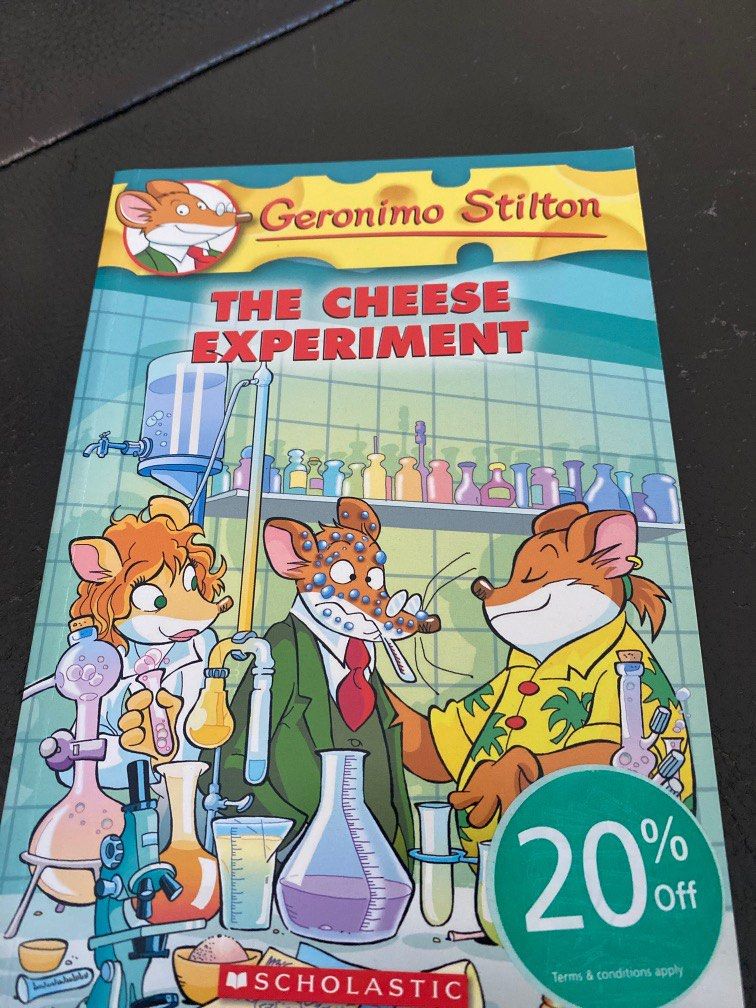 Geronimo Stilton-The Cheese Experiment, Hobbies & Toys, Books ...