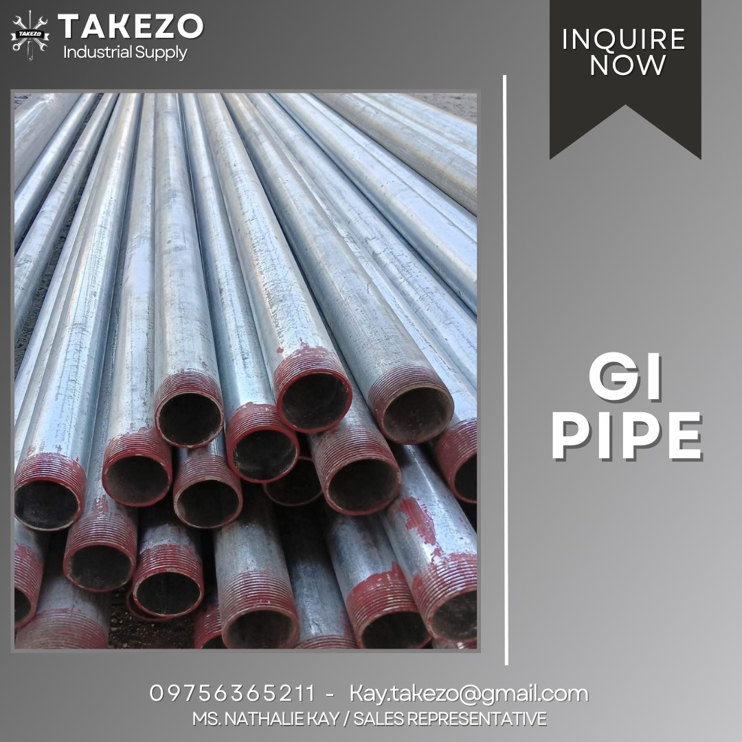 GI PIPE Commercial Industrial Construction Tools Equipment On
