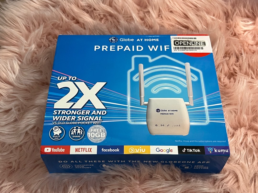 Globe at Home Prepaid Wifi ZLT S10G w/ Free GOMO SIM, Computers & Tech ...