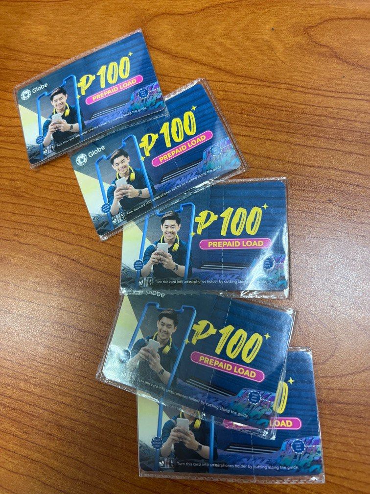 Globe load card, Video Gaming, Gaming Accessories, Game Gift Cards ...