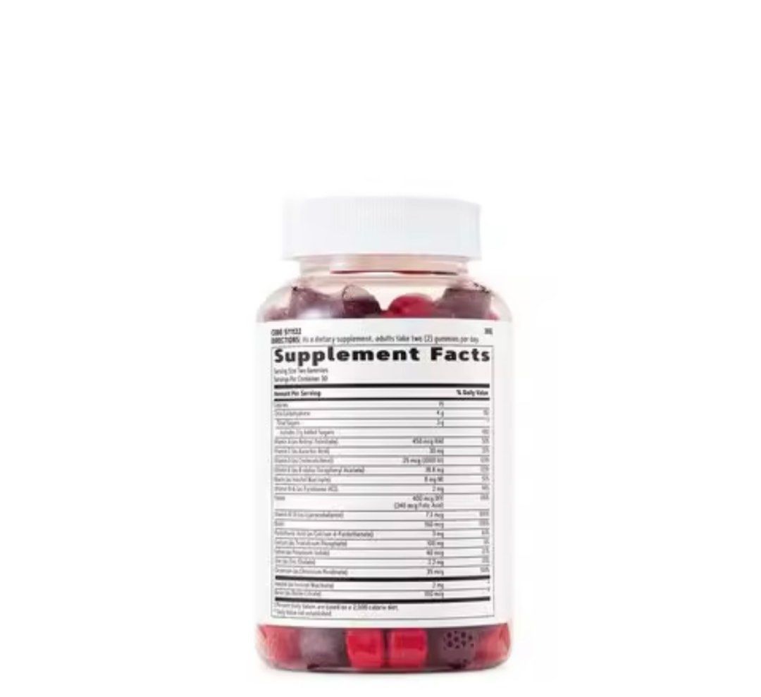 GNC Women's Multivitamin - Mixed Berry - 60 Gummies: Immune Support ...