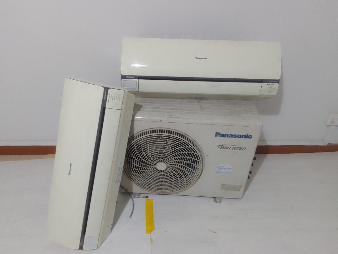 Good condition System 2 panasonic aircon inverter, TV & Home Appliances ...