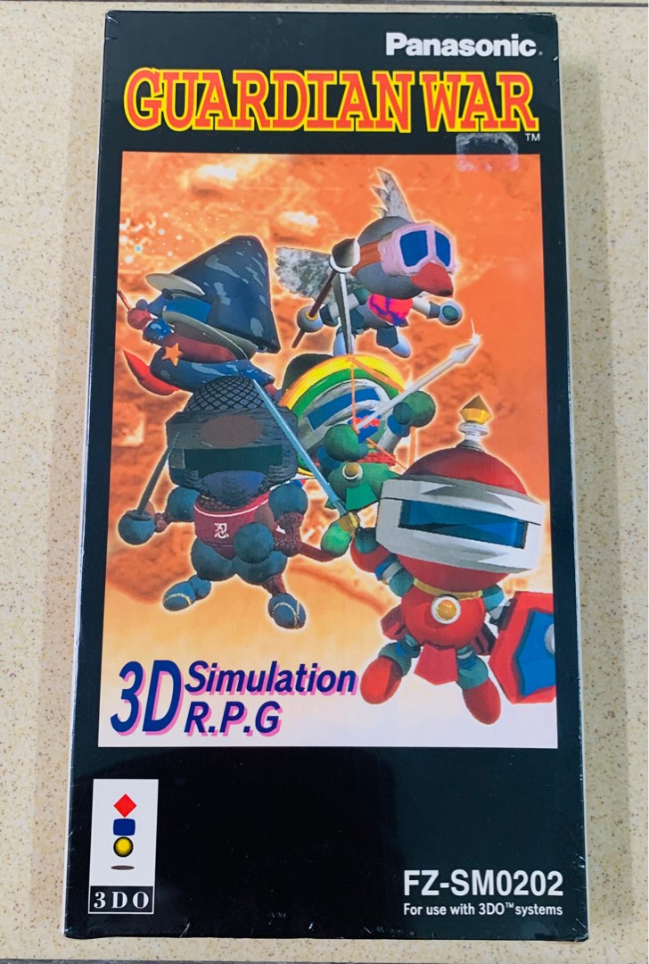 Guardian War 3DO Panasonic long box (rare), Video Gaming, Video Games, Others on Carousell