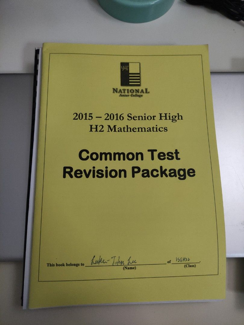 H2 Mathematics Revision Packages, Everything Else on Carousell