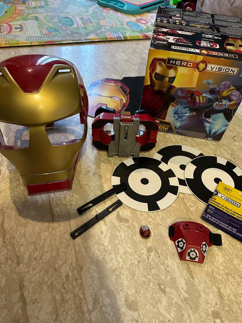 Hasbro iron man helmet/mask, Hobbies & Toys, Toys & Games on Carousell