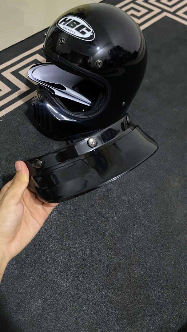 HBC Helmet, Motorbikes on Carousell