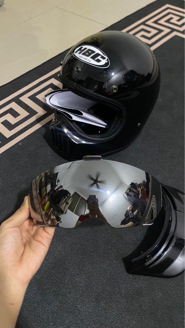 HBC Helmet, Motorbikes on Carousell