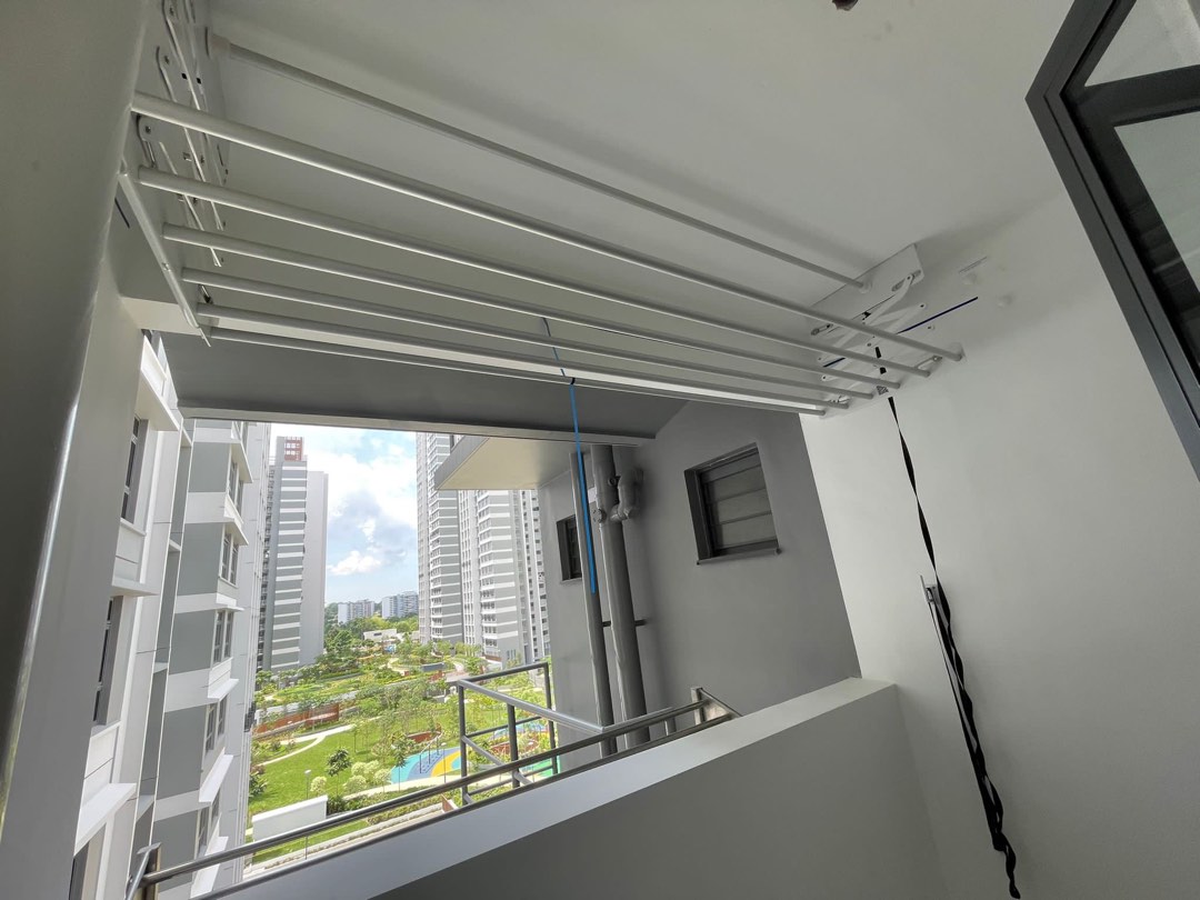 HDB BTO rack unused, Furniture & Home Living, Bathroom & Kitchen ...