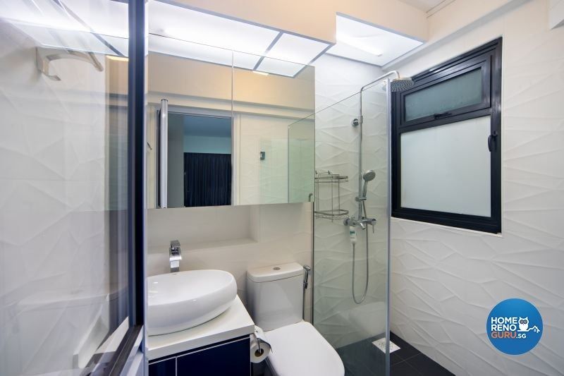 HDB toilet acrylic ceiling, acrylic panel, BTO, Interior design, home ...