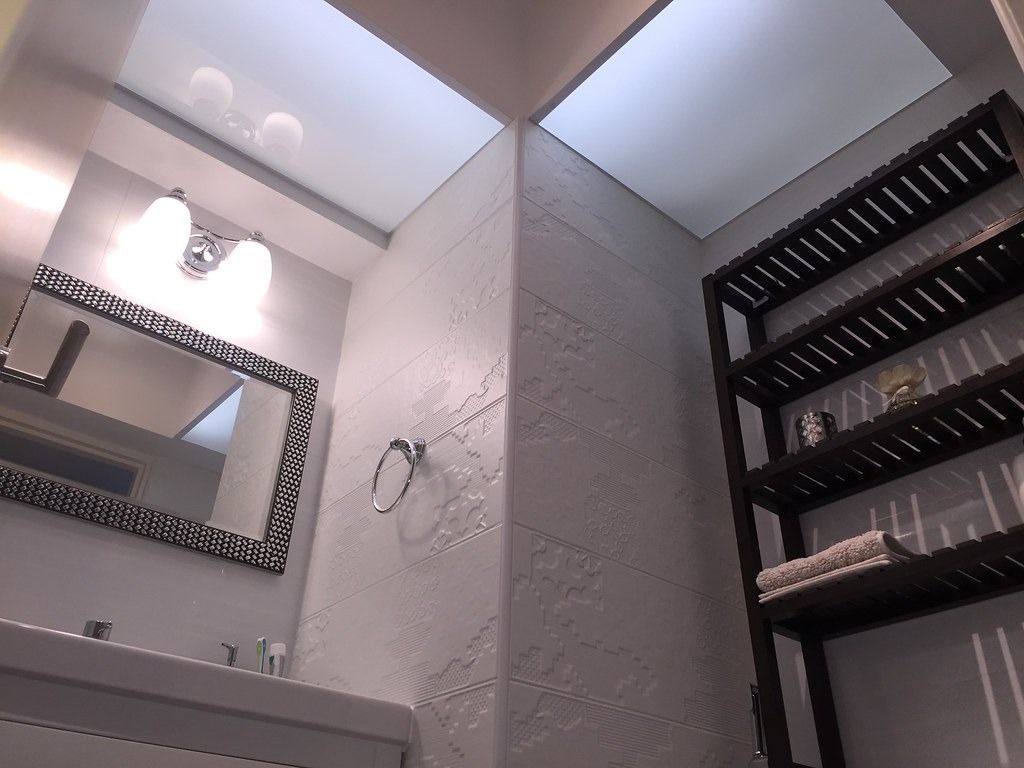 HDB toilet acrylic ceiling, acrylic panel, BTO, Interior design, home ...
