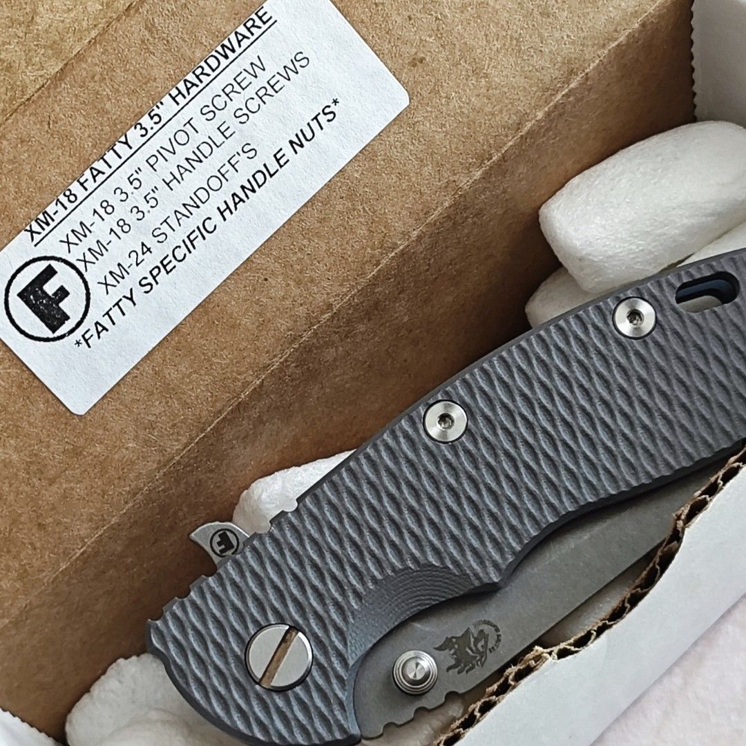 Hinderer XM-18 Fatty Harpoon Tanto Folding Blade USA on Carousell
