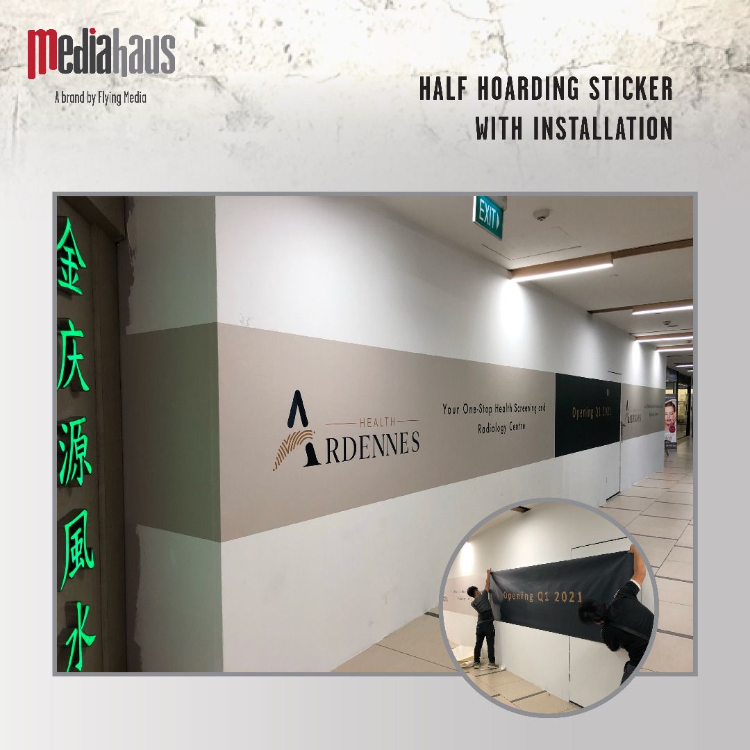 Hoarding Stickers Printing Services, Business Services, Printing ...