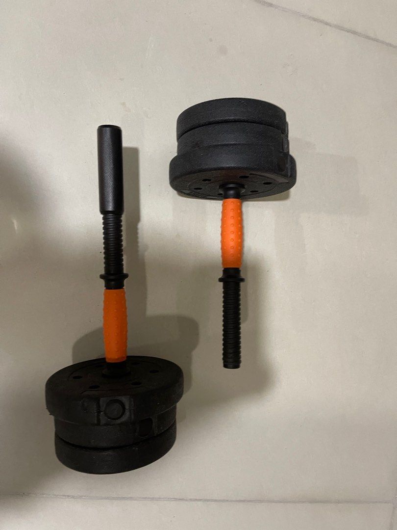 Home Gym Set Dumbbell Barbell Ankle Weight Weights, Sports Equipment ...