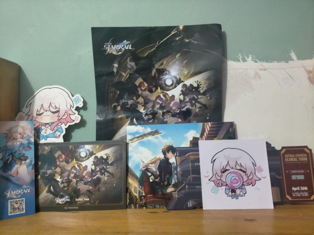 Honkai Star Rail World Tour Official Merch, Hobbies & Toys, Memorabilia ...