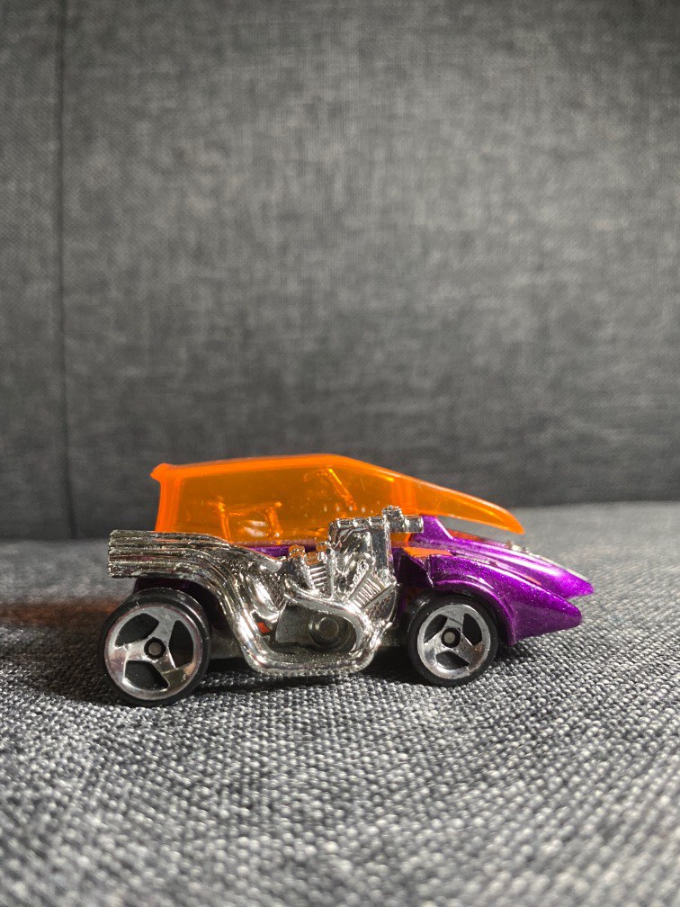 Hot Wheels Pop Cycle Purple Orange 1:64 1999, Hobbies & Toys, Toys ...