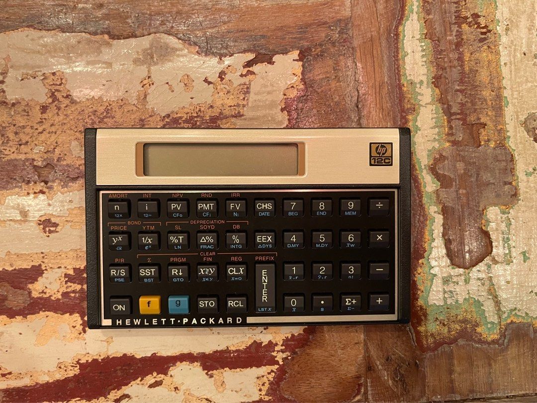 HP 12c Calculator, Computers & Tech, Office & Business Technology on ...