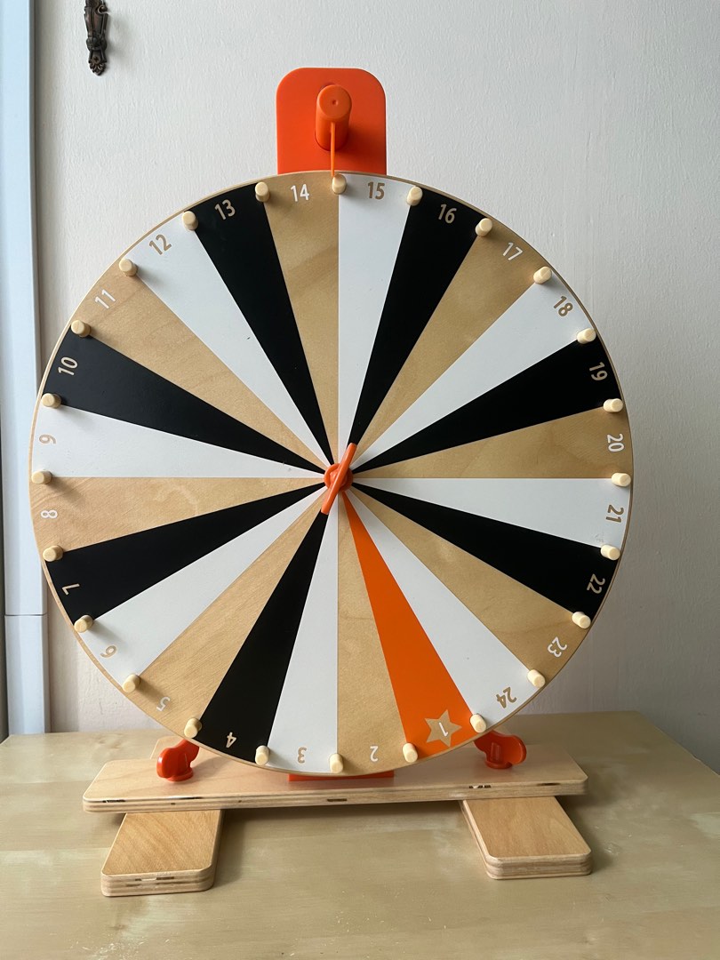 Ikea spinning wheel game, Hobbies & Toys, Toys & Games on Carousell