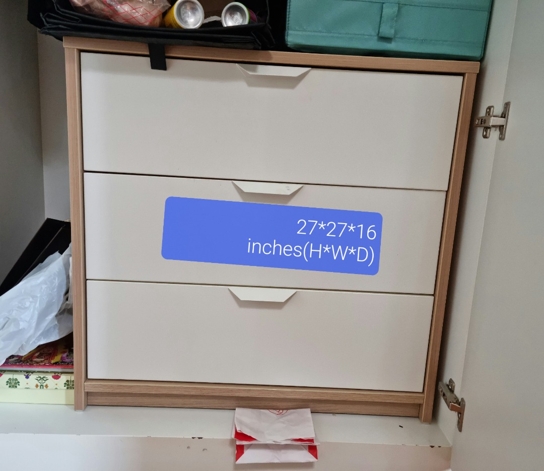 Ikea storage drawers 2 Nos, Furniture & Home Living, Furniture, Shelves, Cabinets & Racks on ...