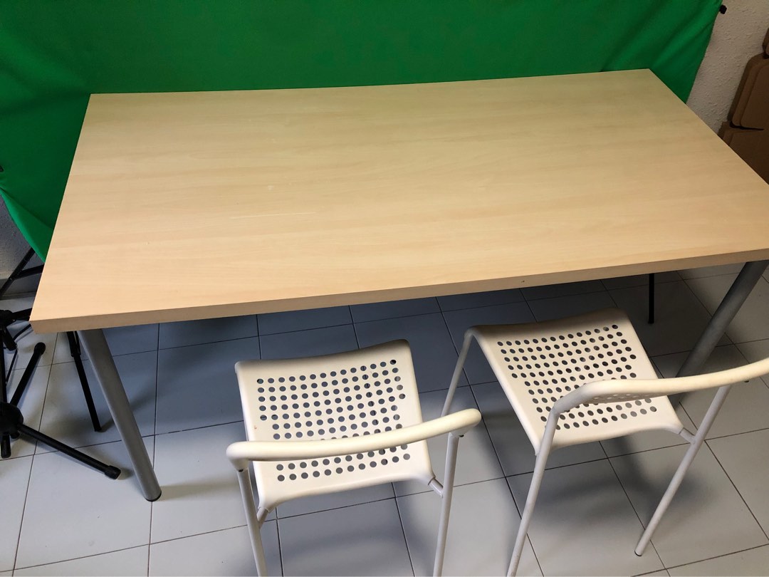Ikea table 150cm x 75cm, Furniture & Home Living, Furniture, Tables ...