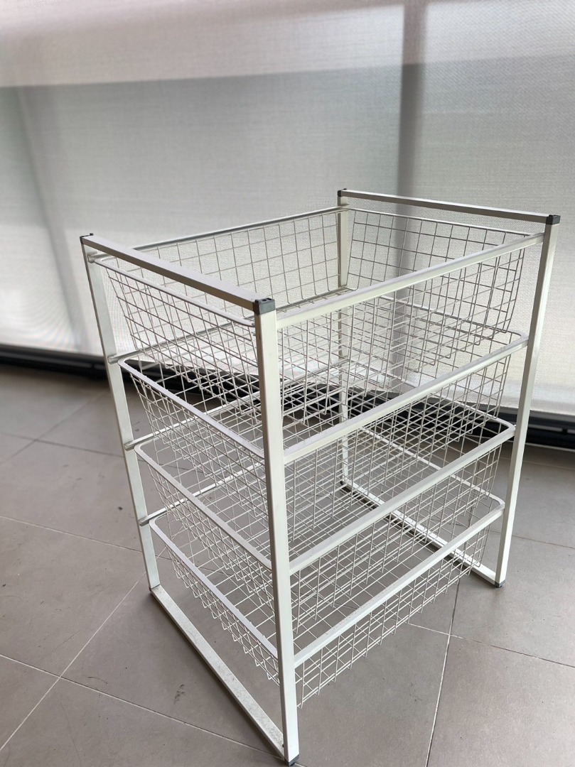 IKEA tier 4 drawers, Furniture & Home Living, Furniture, Shelves ...