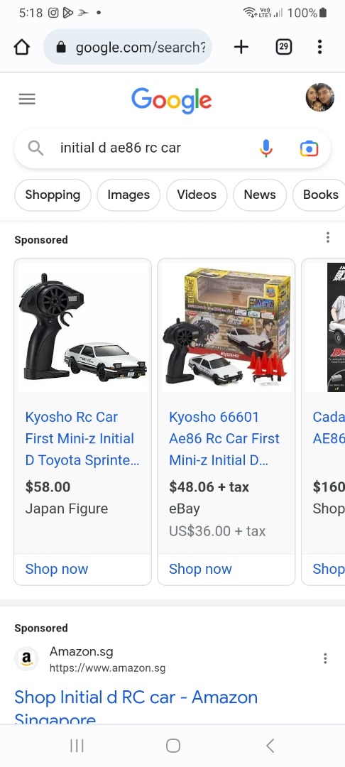 Initial D AE86 drifting rc ar, Hobbies & Toys, Toys & Games on Carousell