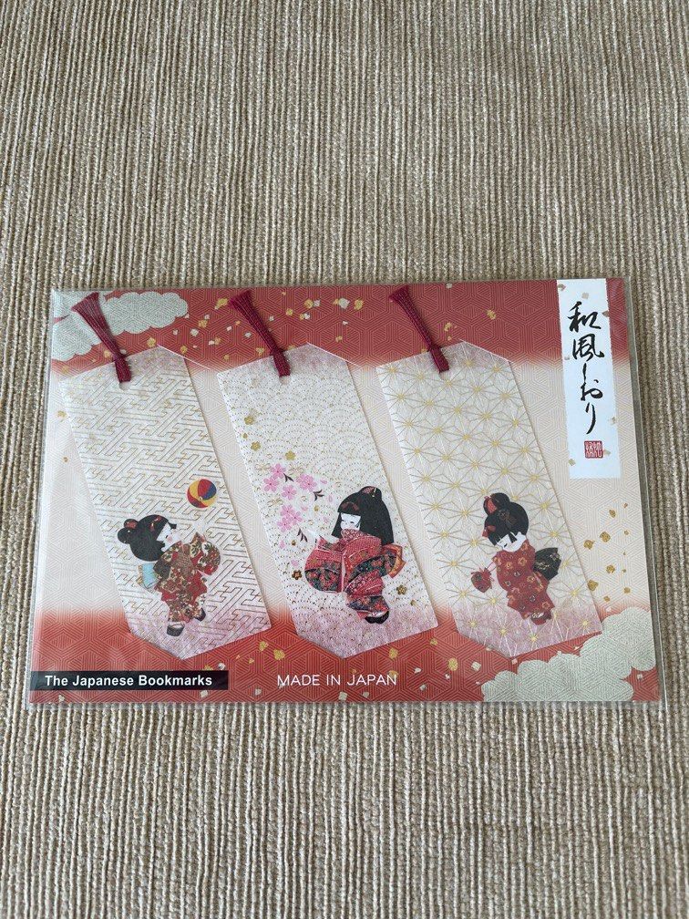 Japanese bookmark, Hobbies & Toys, Stationery & Craft, Other Stationery ...