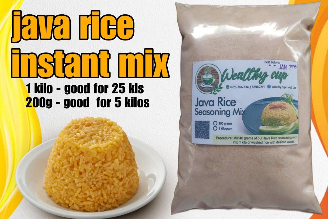 java rice mix concentrated, Food & Drinks, Spice & Seasoning on Carousell