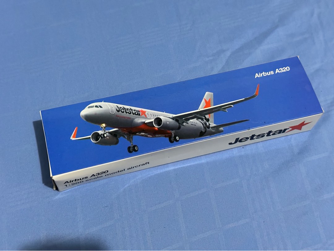 Jetstar Airbus A320 1:200 scale model, Hobbies & Toys, Toys & Games on ...