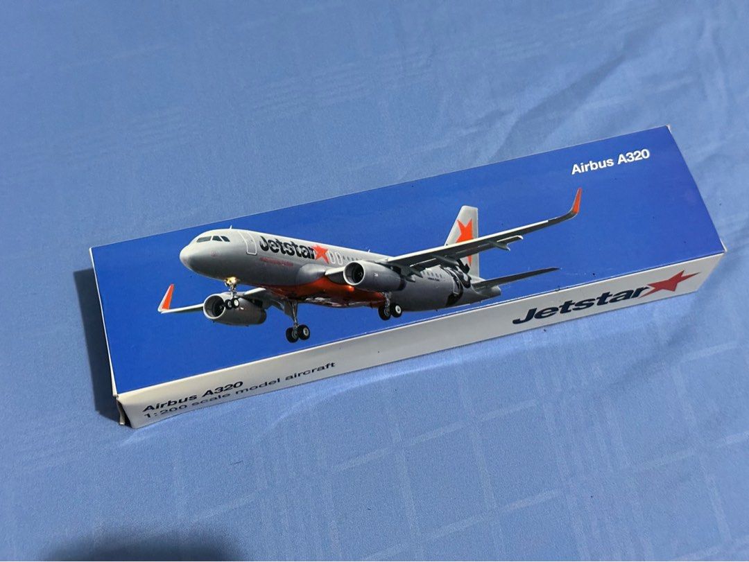 Jetstar Airbus A320 1:200 scale model, Hobbies & Toys, Toys & Games on ...