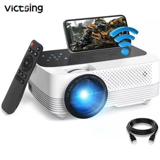 [K0053] Wifi Mini Projector , VictSing Support 1080P Portable ...