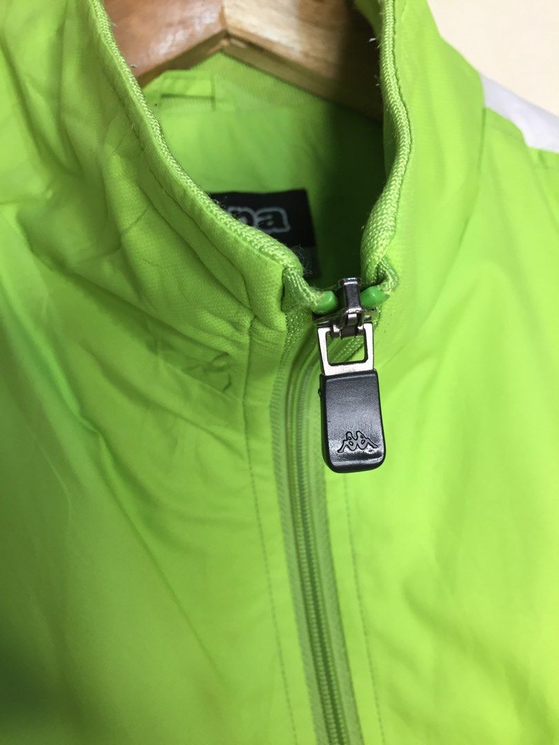 Kappa neon green windbreaker, Men's Fashion, Coats, Jackets and ...