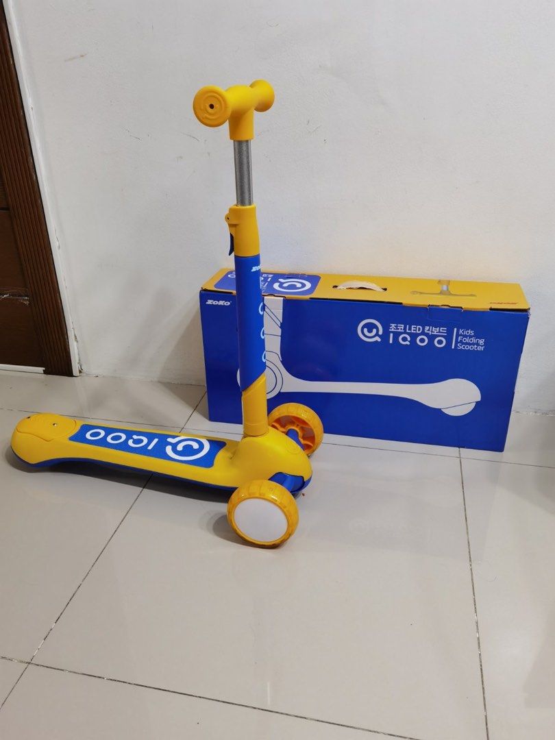 KIDS FOLDING SCOOTER RGB, Sports Equipment, Sports & Games, Skates ...