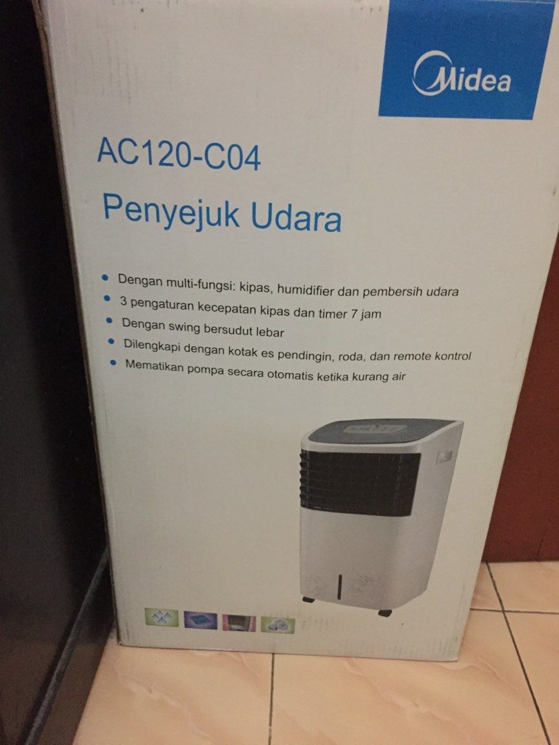 Kipas Midea AC120-C04, Elektronik, Lainnya di Carousell