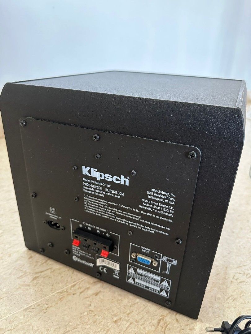 Klipsch Promedia 2.1 Bluetooth speaker, Audio, Soundbars, Speakers ...