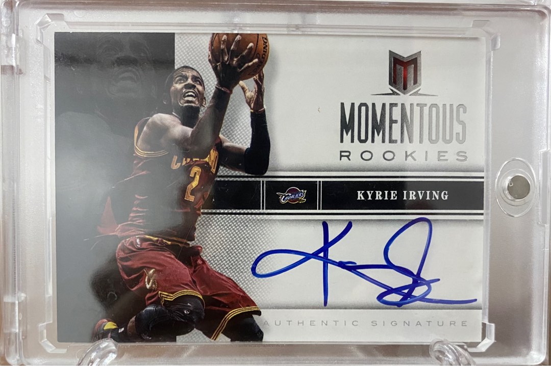 Kyrie Irving #19 Momentous Rookies Autograph, Hobbies & Toys, Toys ...