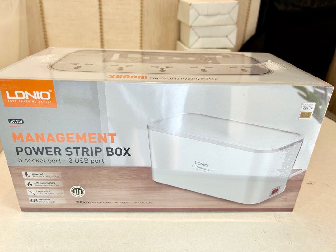 LDNIO box power sockets, TV & Home Appliances, Electrical, Adaptors ...