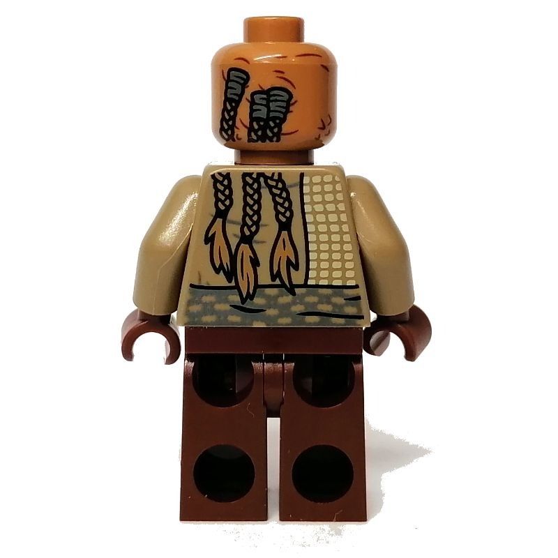 LEGO StarWars MiniFig - SW1197: Weequay Guard (Reddish Brown Legs ...