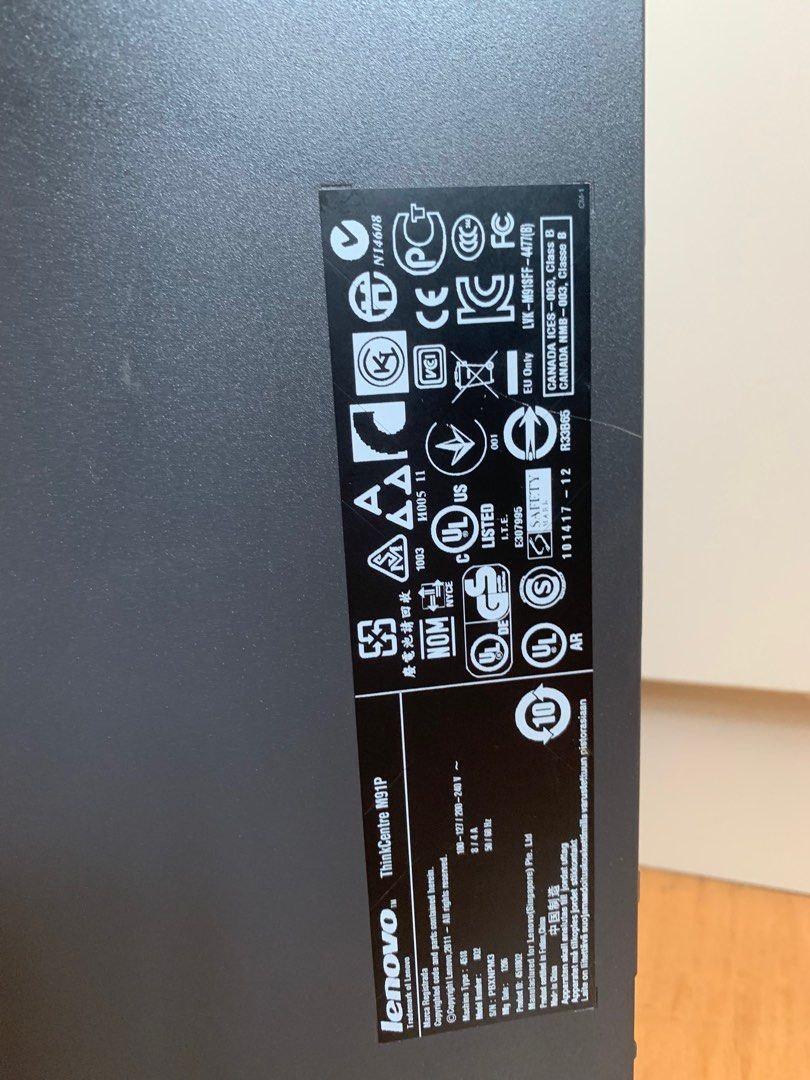 Lenovo M Series ThinkCentre M91P, Computers & Tech, Desktops on Carousell