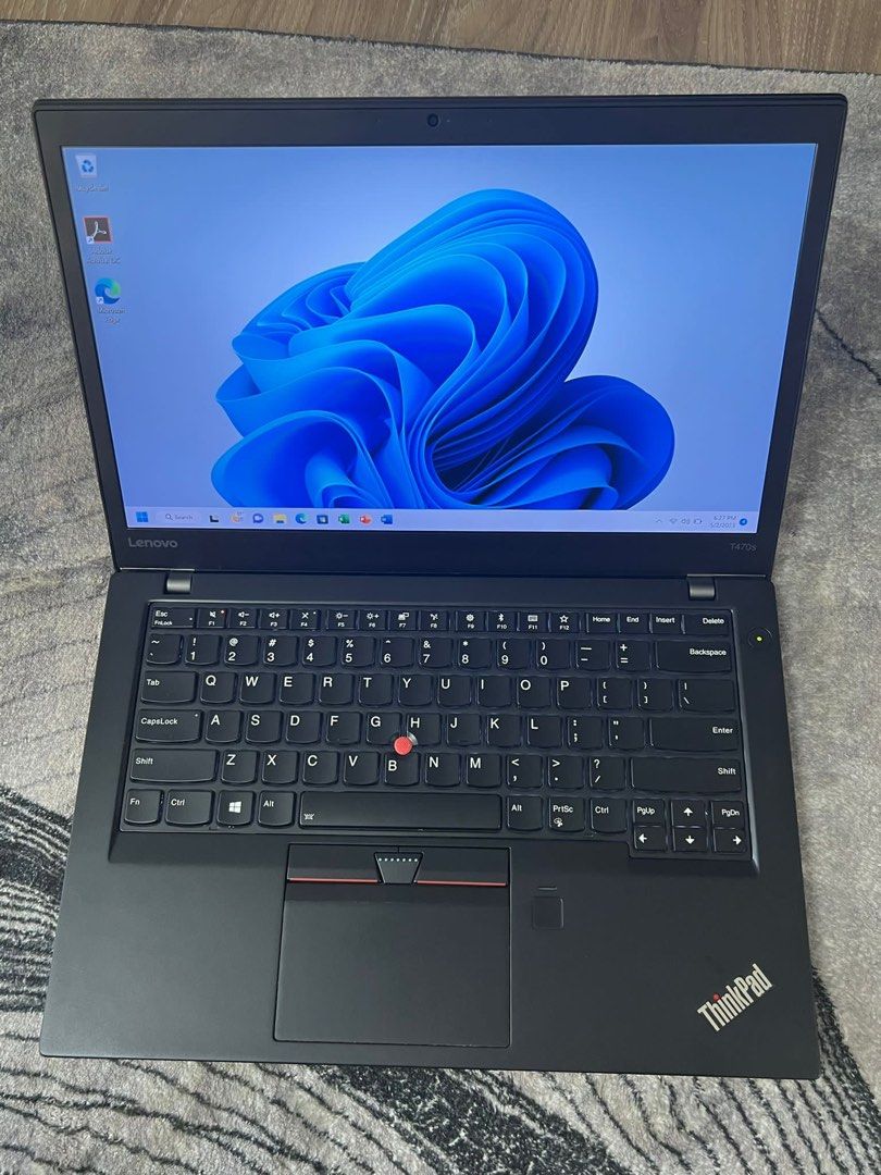 Lenovo ThinkPad T470S Business Laptop/ i5-7300U/ 8GB RAM/ 256GB NVMe ...