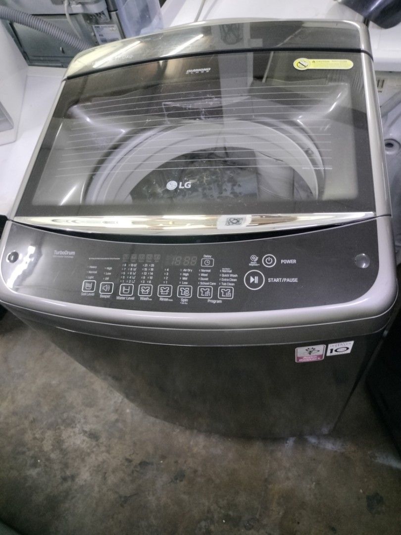 LG 17kg smart inverter washing machine, TV & Home Appliances, Washing Machines and Dryers on ...