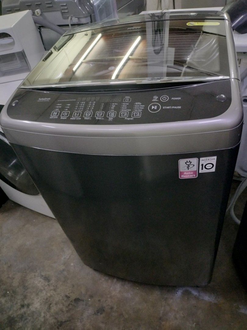 LG 17kg smart inverter washing machine, TV & Home Appliances, Washing Machines and Dryers on ...