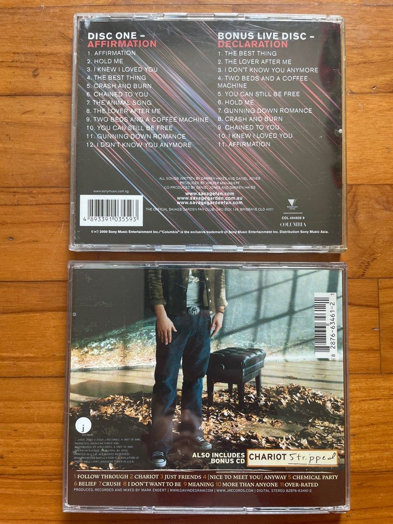 (Limited 2 CD Edition) Savage Garden / Gavin DeGraw CD, Hobbies & Toys ...